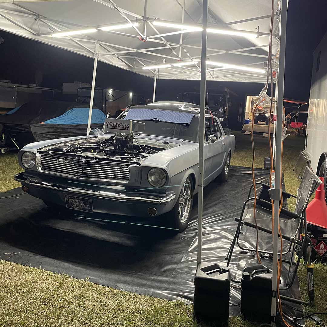 Double Commercial Canopy Lights - Four 48" Light Bars - 20,000 Lumens ...