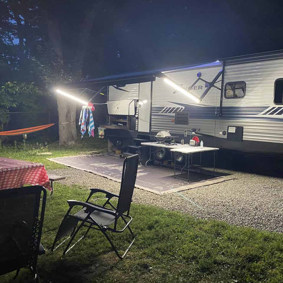 RV Awning Light 48 Twin Pack 10 000 Lumens Camper Awning Lights Pit Viper Lights